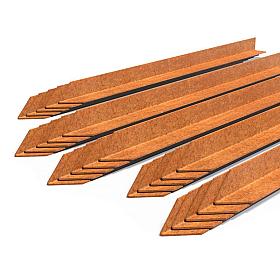 Corten Piketpalen 30x30x600 | van Eldijk