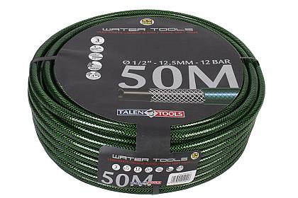 Versterkte groene slang "1/2"" - 25 M" | van Eldijk